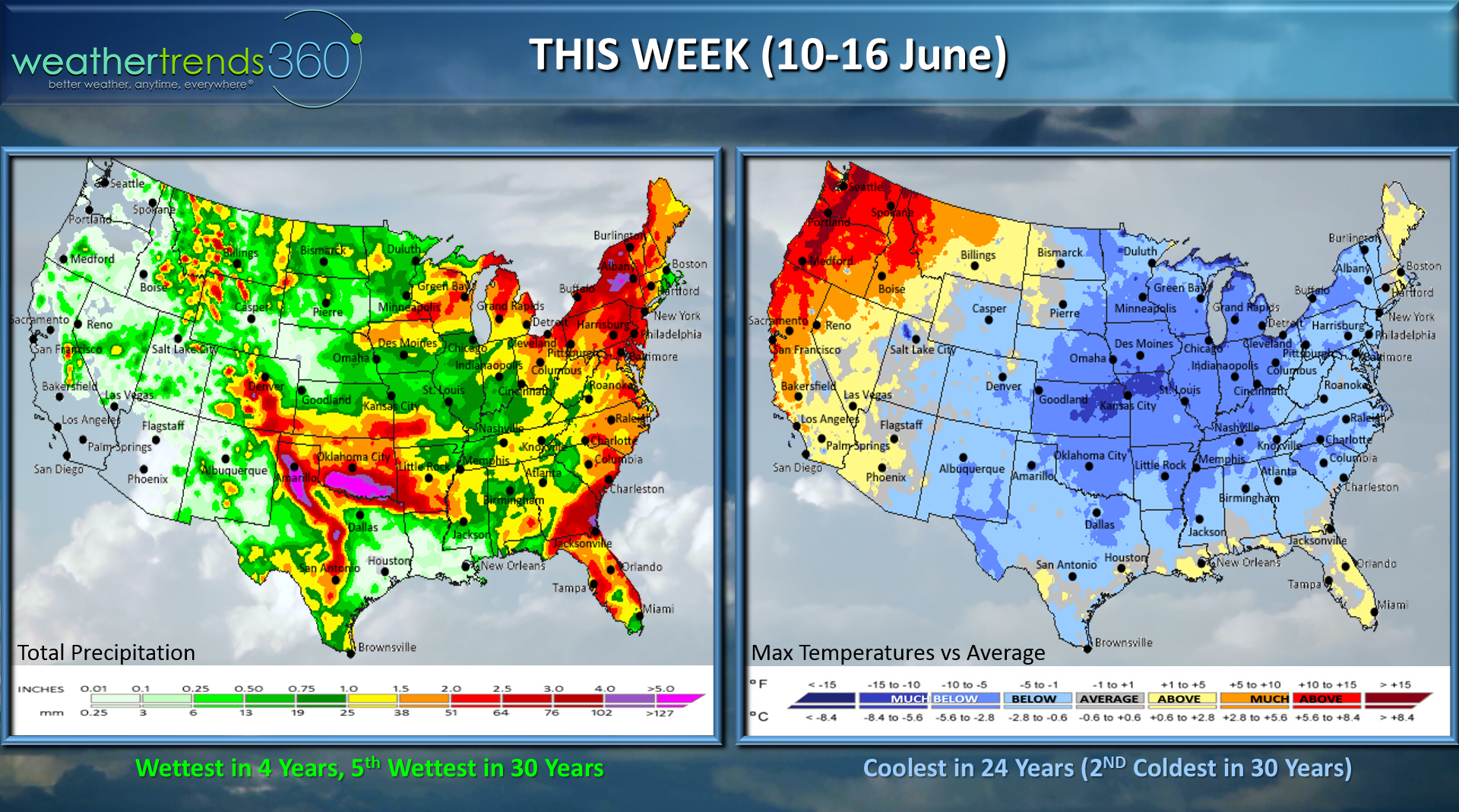 Star Date 10 June 2019 Monday | weathertrends360